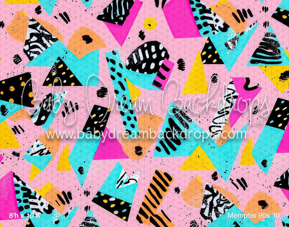 Memphis 90s 10 (MD) – Baby Dream Backdrops