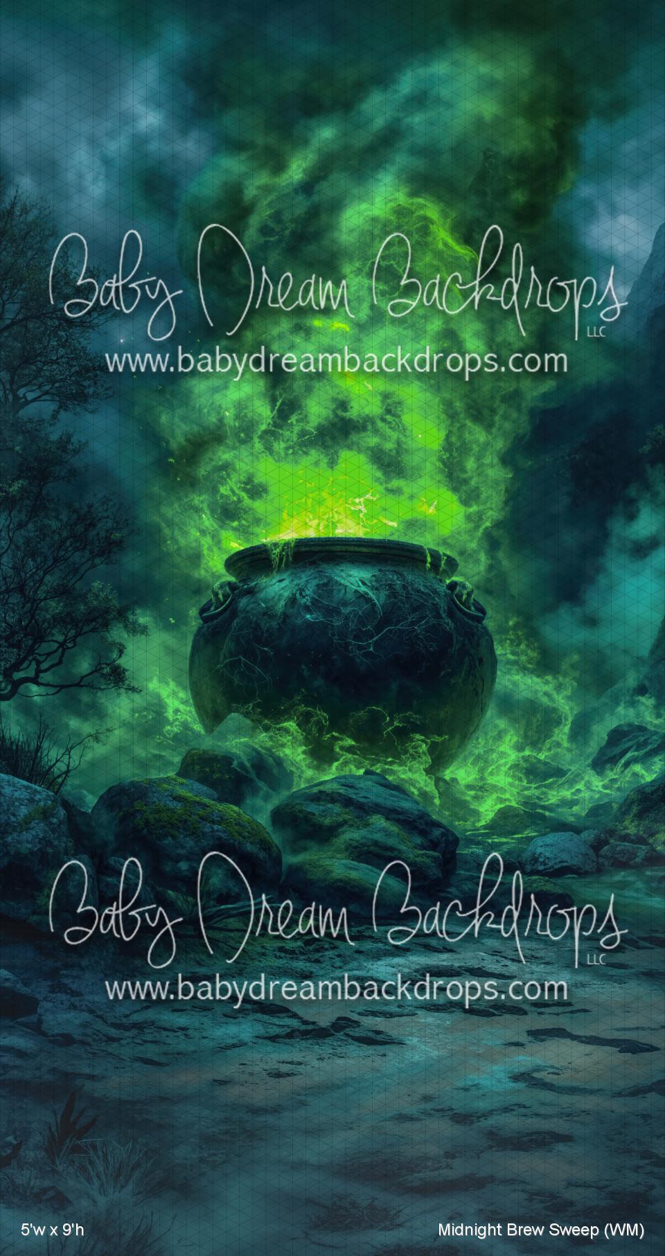 Midnight Brew Sweep (WM) — Baby Dream Backdrops