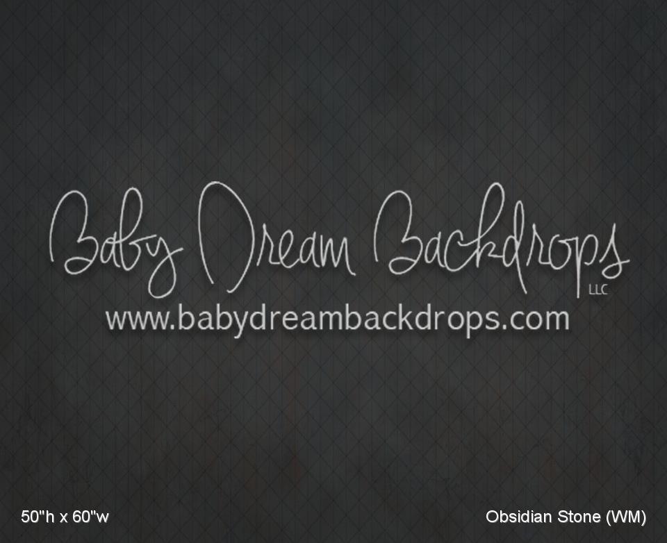 Obsidian Stone (WM) — Baby Dream Backdrops