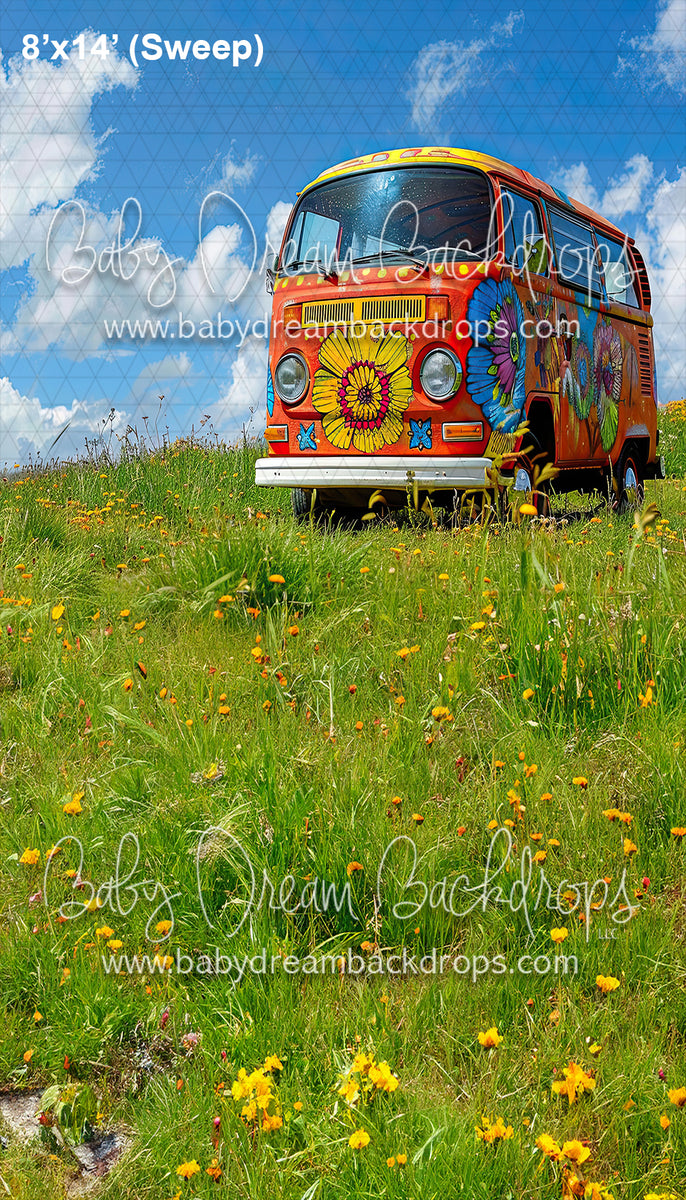 Peace Love Van Sweep (SM) – Baby Dream Backdrops