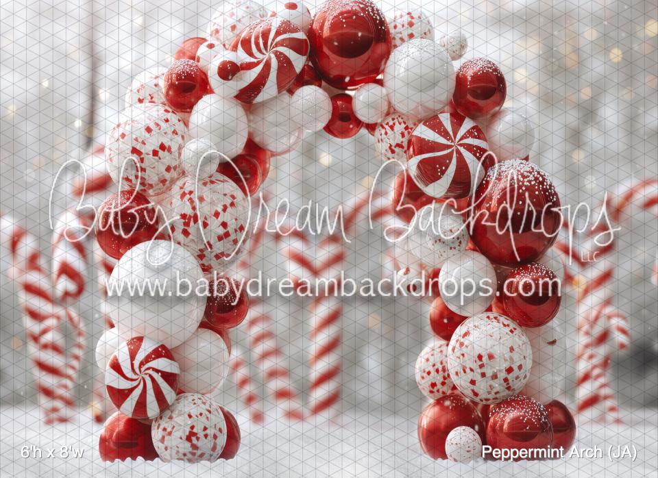 Peppermint Arch (JA) – Baby Dream Backdrops