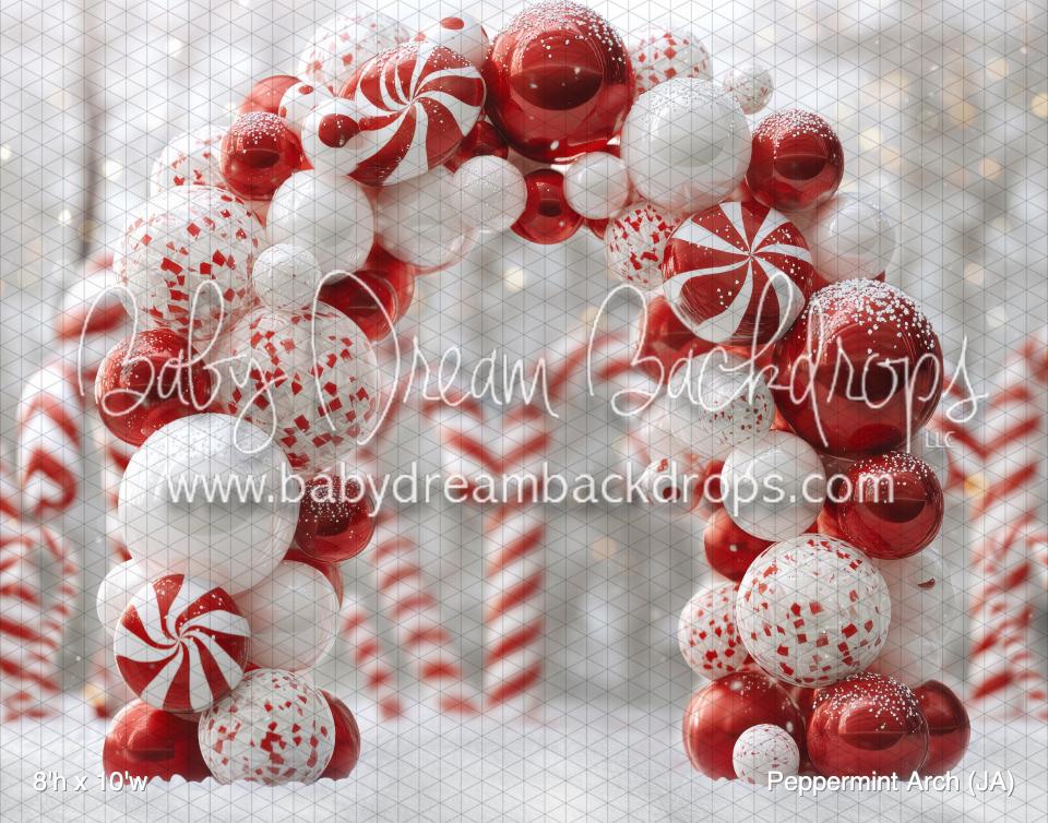Peppermint Arch (JA) – Baby Dream Backdrops
