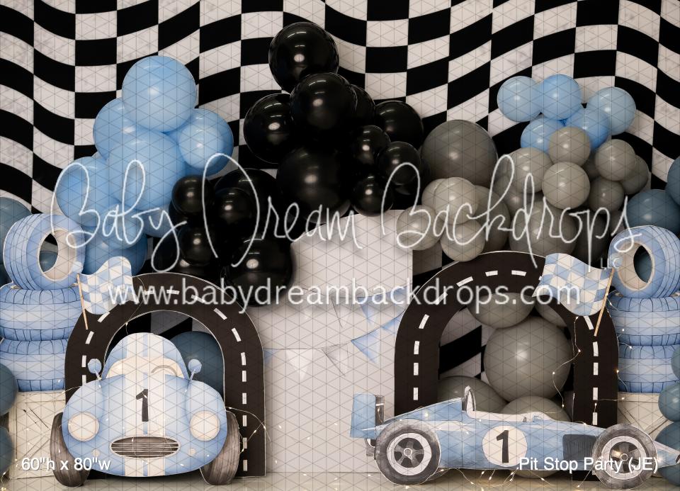 Pit Stop Party (JE) — Baby Dream Backdrops