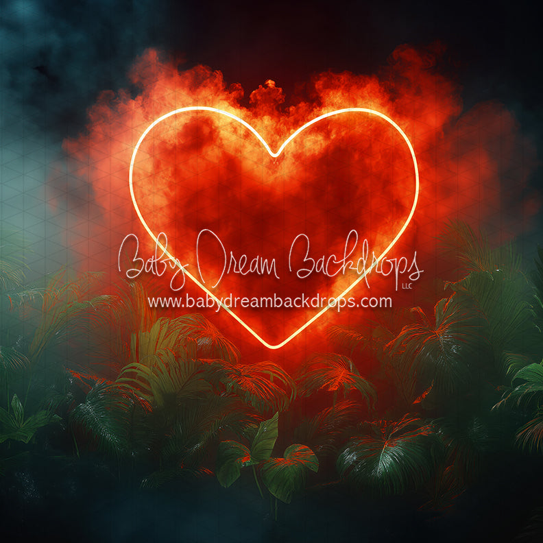 Red Hot Jungle Love (JA) — Baby Dream Backdrops