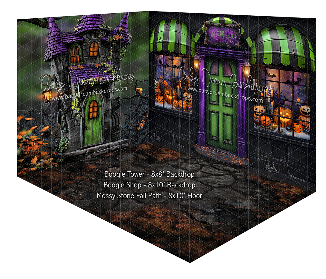 Fabric Room Boogie Tower + Shop + Mossy Stone Fall Path — Baby Dream ...