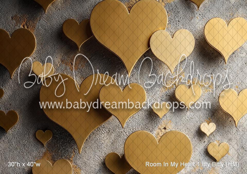 Room In My Heart 1 Itty Bitty (HM) — Baby Dream Backdrops