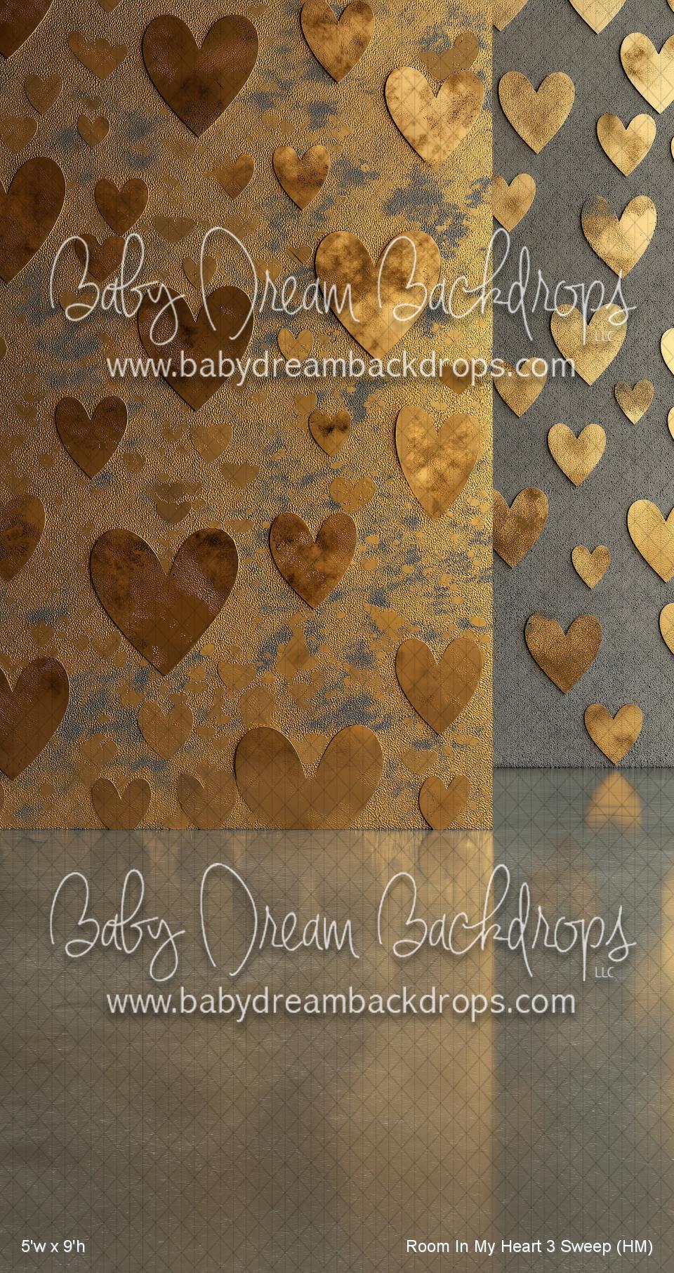 Room In My Heart 3 Sweep (HM) — Baby Dream Backdrops