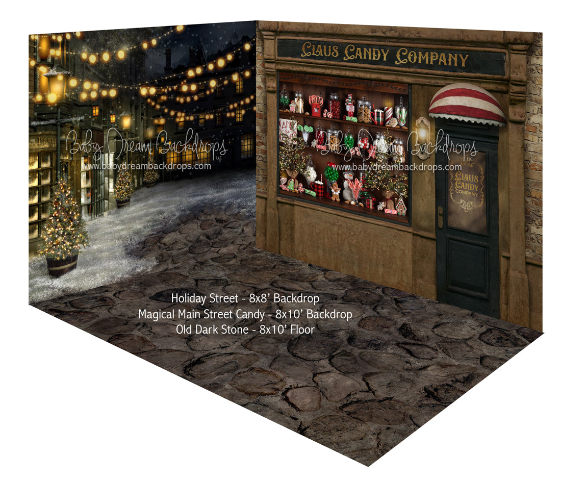 Magical Main Street Candy and Holiday Street Fabric Room – Baby Dream ...