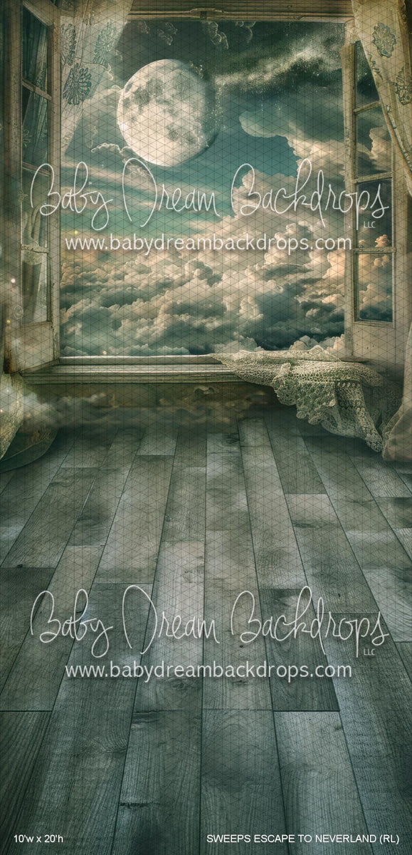 SWEEPS ESCAPE TO NEVERLAND (RL) – Baby Dream Backdrops