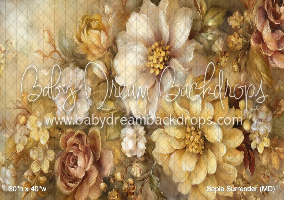 Sepia Surrender (MD) — Baby Dream Backdrops