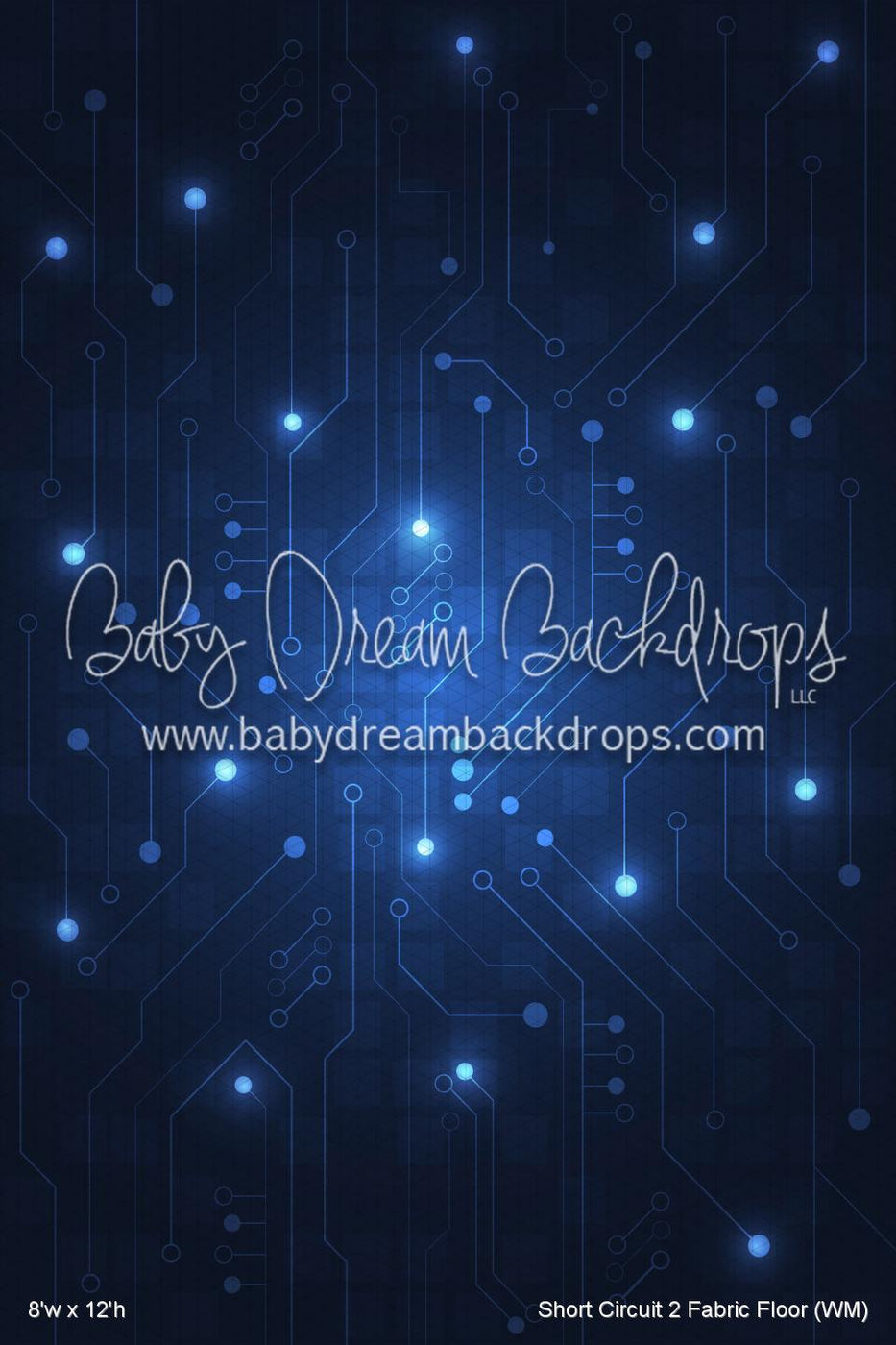 Short Circuit 2 Fabric Floor (WM) — Baby Dream Backdrops