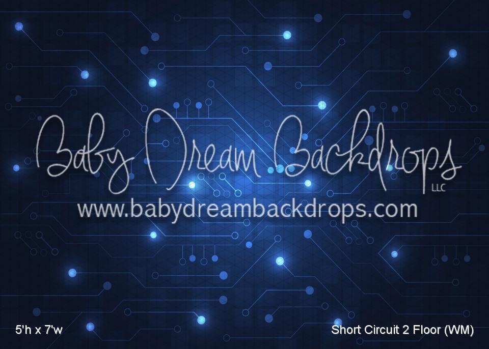 Short Circuit 2 Fabric Floor (WM) — Baby Dream Backdrops