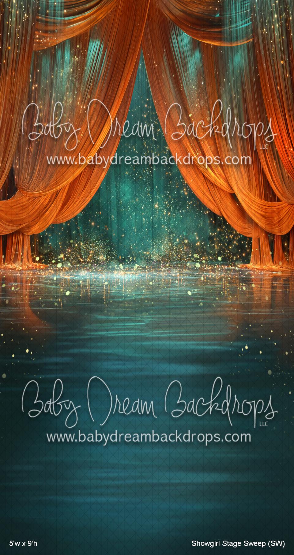 Showgirl Stage Sweep (SW) — Baby Dream Backdrops