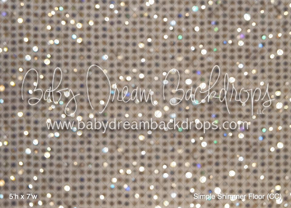 Simple Shimmer Floor (CC) — Baby Dream Backdrops