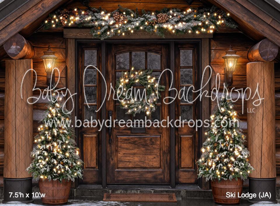 Ski Lodge (JA) — Baby Dream Backdrops