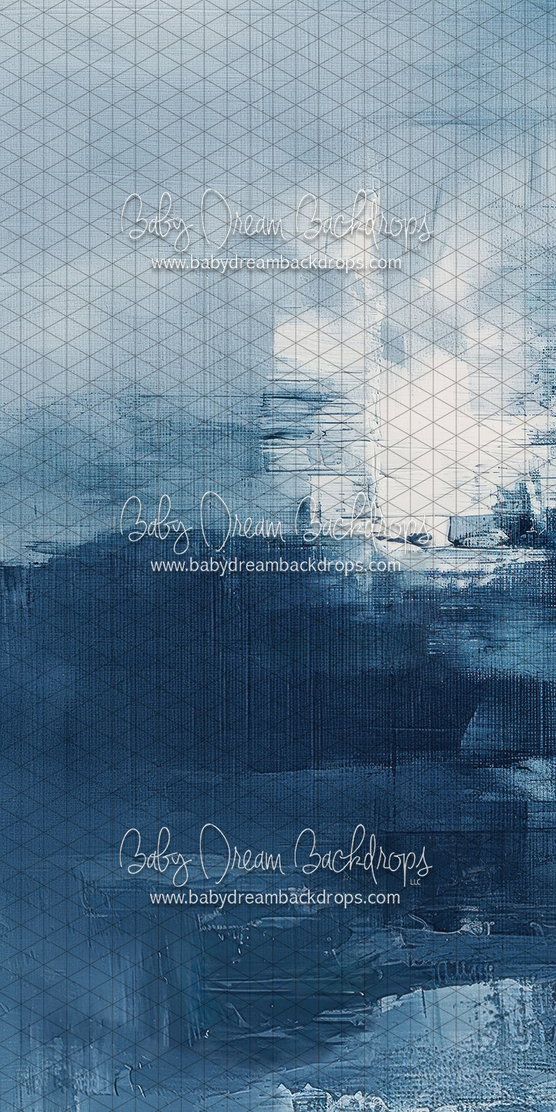 Skinny Maestro Divided Blue 1 (LL) — Baby Dream Backdrops
