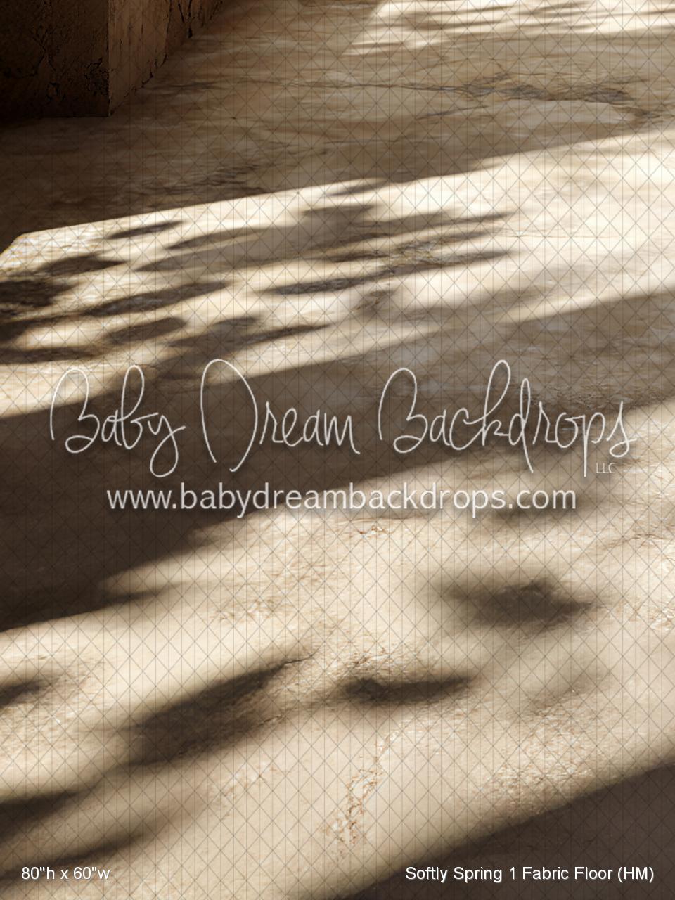 Softly Spring 1 Fabric Floor (HM) — Baby Dream Backdrops