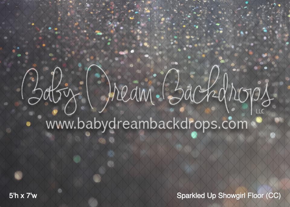 Sparkled Up Showgirl Floor (CC) — Baby Dream Backdrops