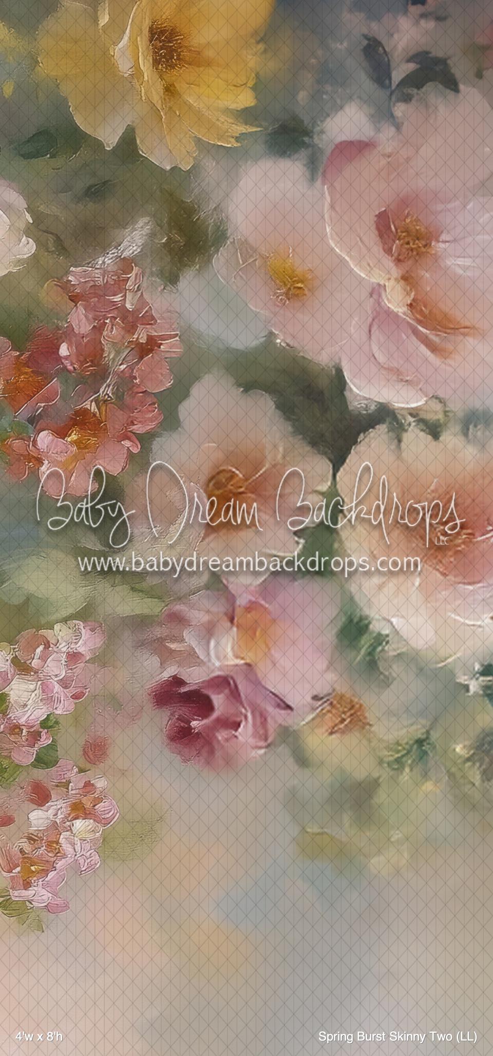 Spring Burst Skinny Two (LL) — Baby Dream Backdrops
