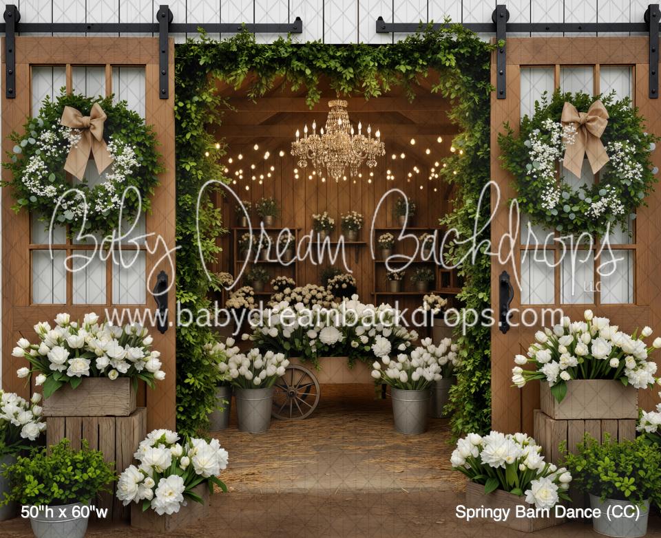 Springy Barn Dance (CC) — Baby Dream Backdrops