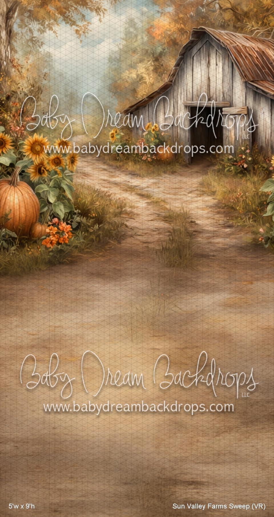 Sun Valley Farms Sweep (VR) — Baby Dream Backdrops