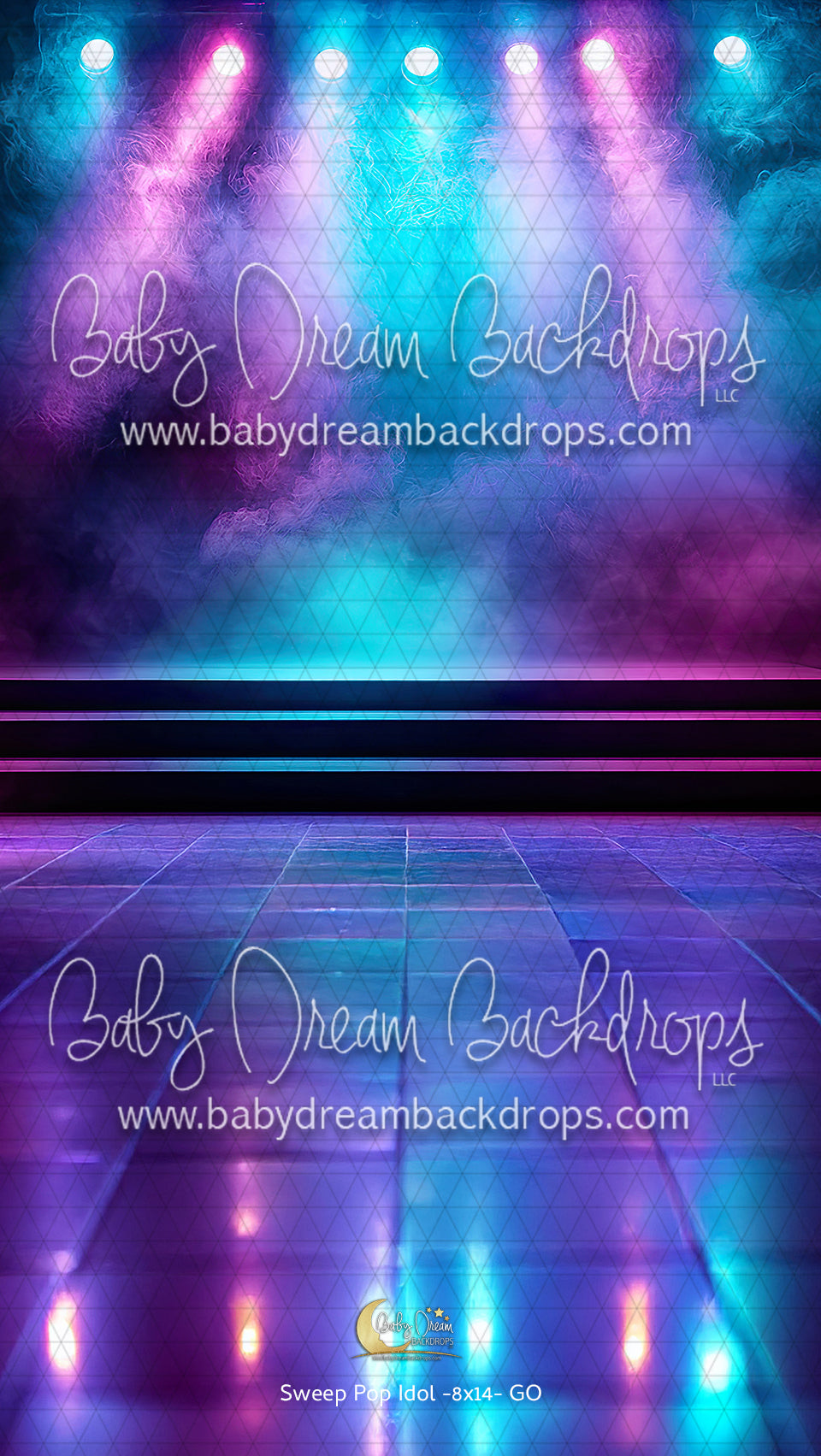 Sweep Pop Idol (GO) — Baby Dream Backdrops
