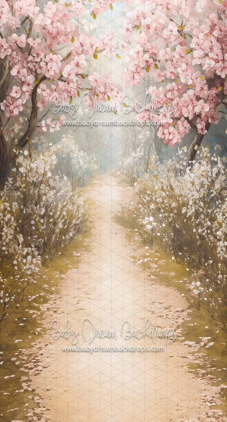 Sweeps Cheery Cherry Blossoms (LL) — Baby Dream Backdrops