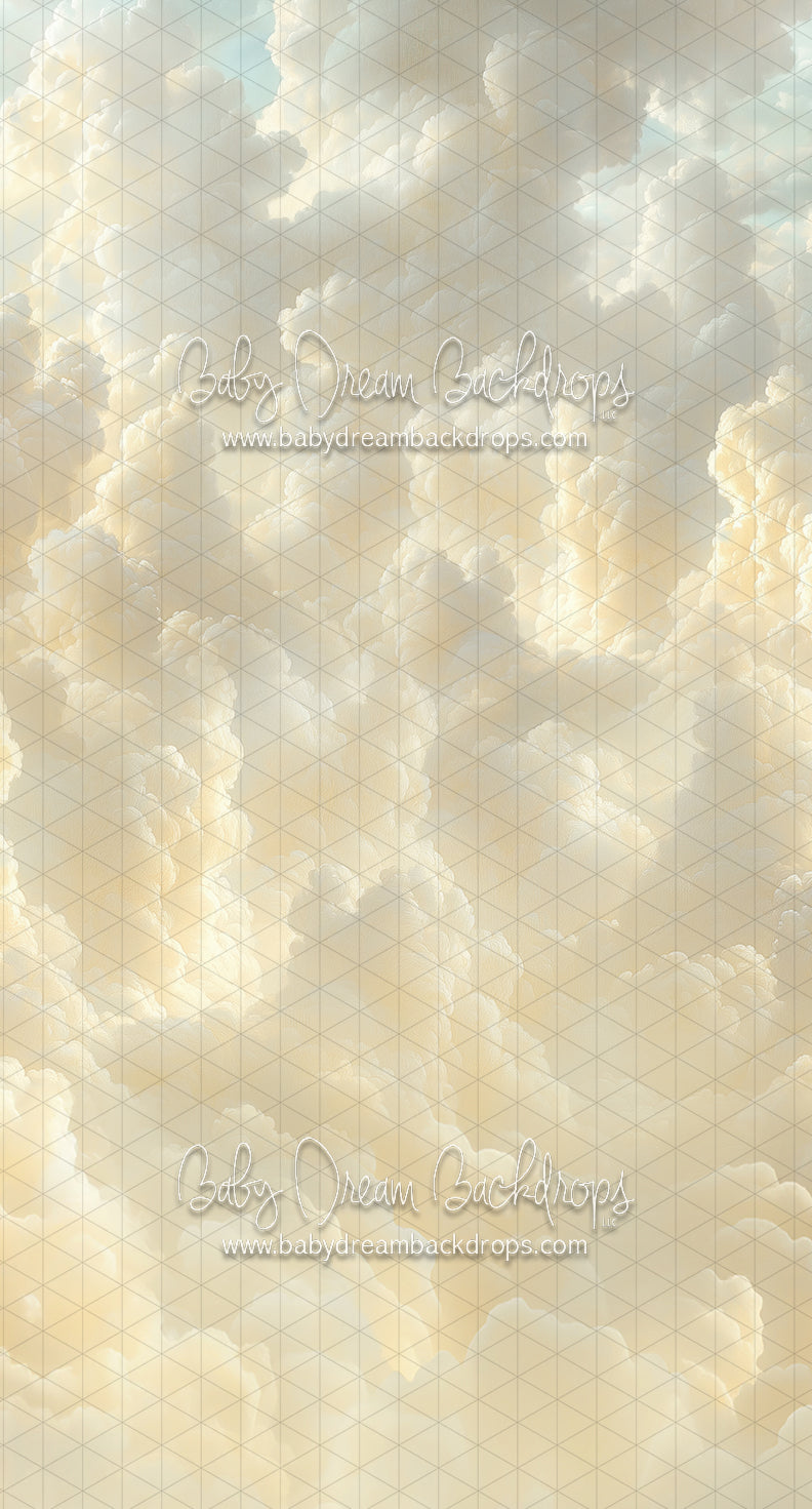 Sweeps Cloudy Calm (CC) — Baby Dream Backdrops