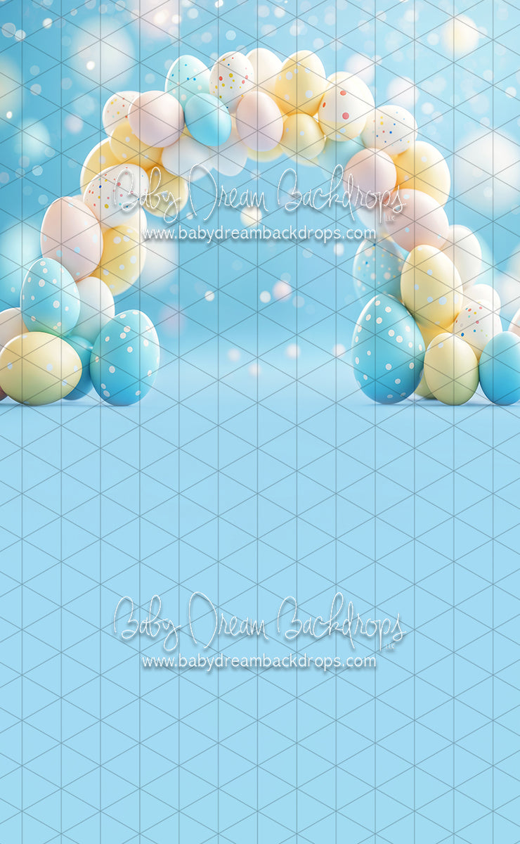 Sweeps Eggstravagant Arch (JA) – Baby Dream Backdrops