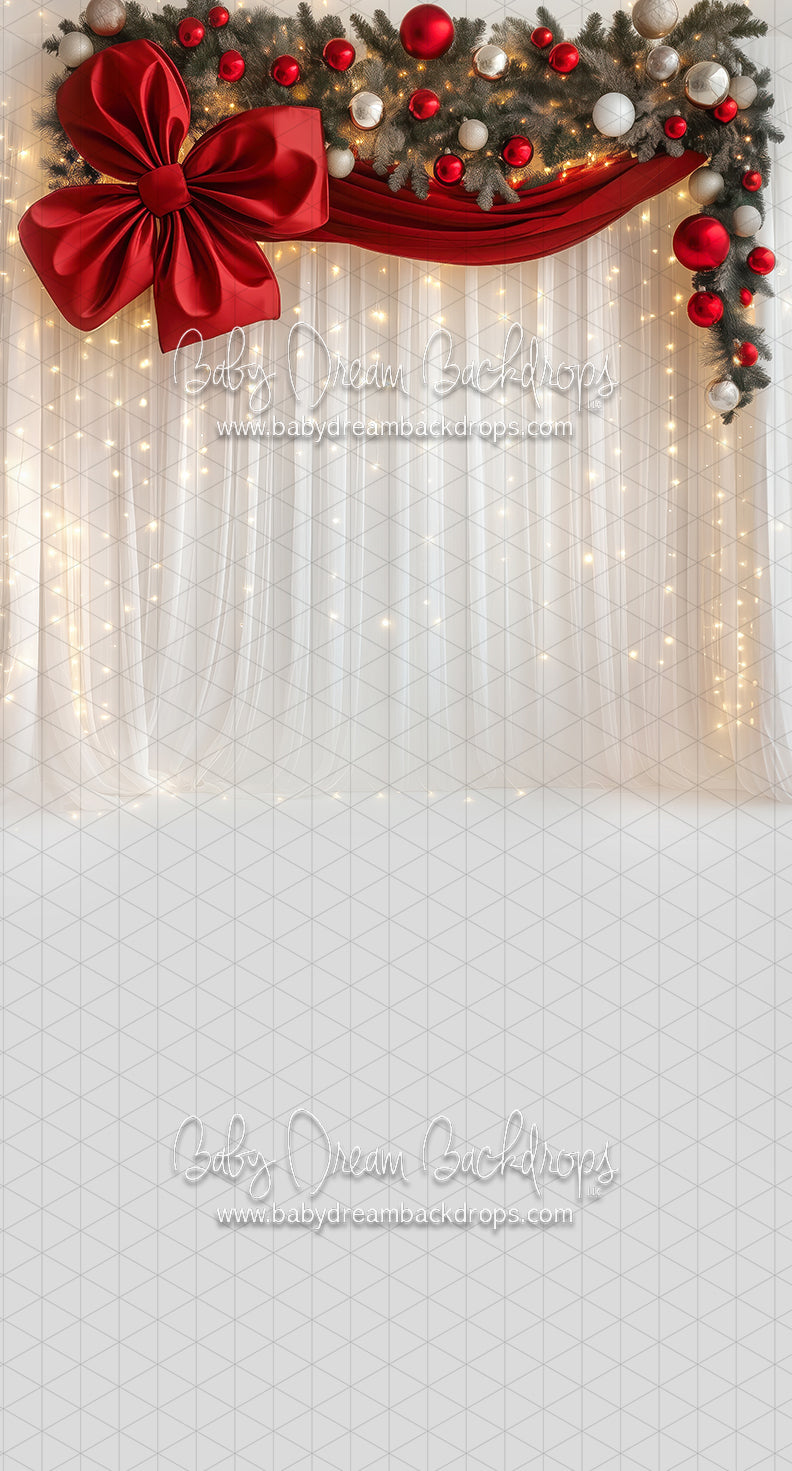 Sweeps Tinsel Tie Twinkle Curtain (JA) — Baby Dream Backdrops