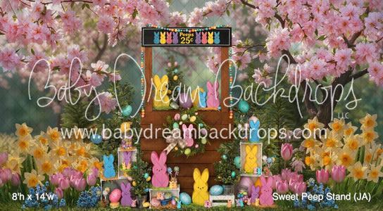 Sweet Peep Stand (JA) — Baby Dream Backdrops