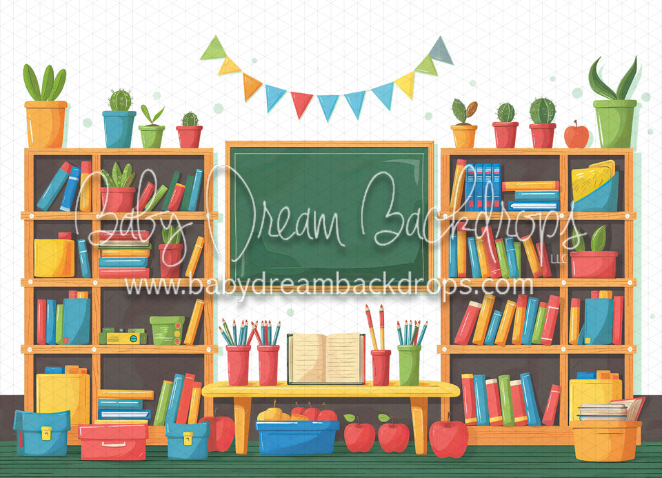 The Illustrated Classroom (MD) — Baby Dream Backdrops