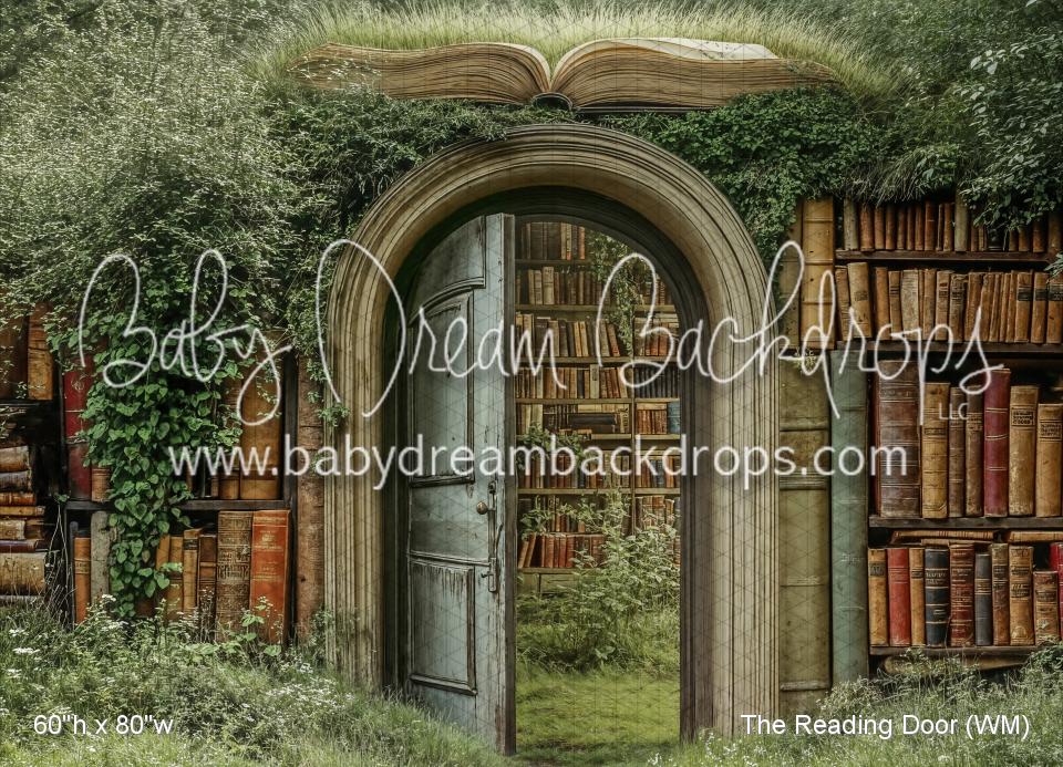 The Reading Door (WM) — Baby Dream Backdrops