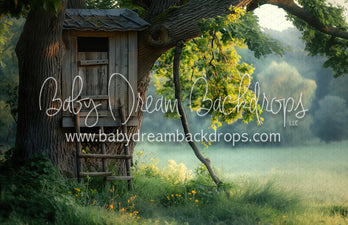 The Secret Treehouse (MD) — Baby Dream Backdrops
