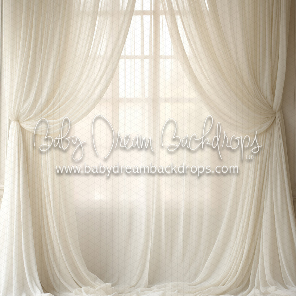 Vera Draped Window (MD) — Baby Dream Backdrops