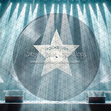Vinyl Rockstar Stage (JA) — Baby Dream Backdrops