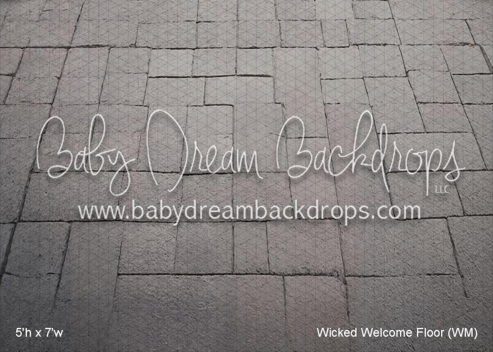 Wicked Welcome Floor (WM) — Baby Dream Backdrops
