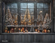 Winter Window Sill (WM) — Baby Dream Backdrops