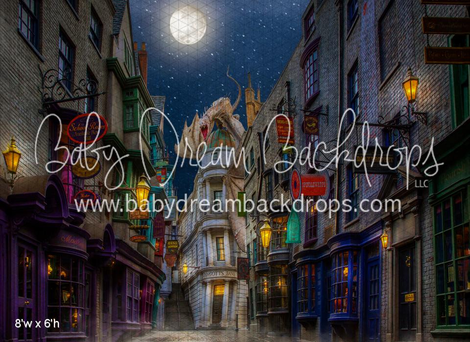 Wizard's Alley (WM) – Baby Dream Backdrops