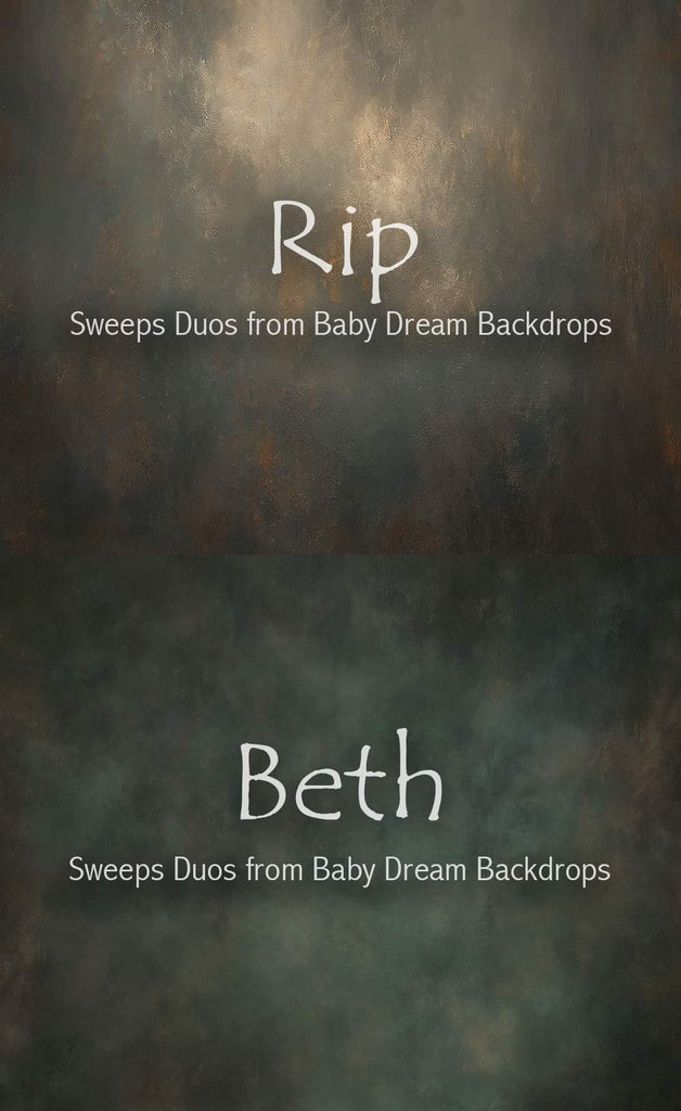 Rip and Beth Double Sided Drop – Baby Dream Backdrops