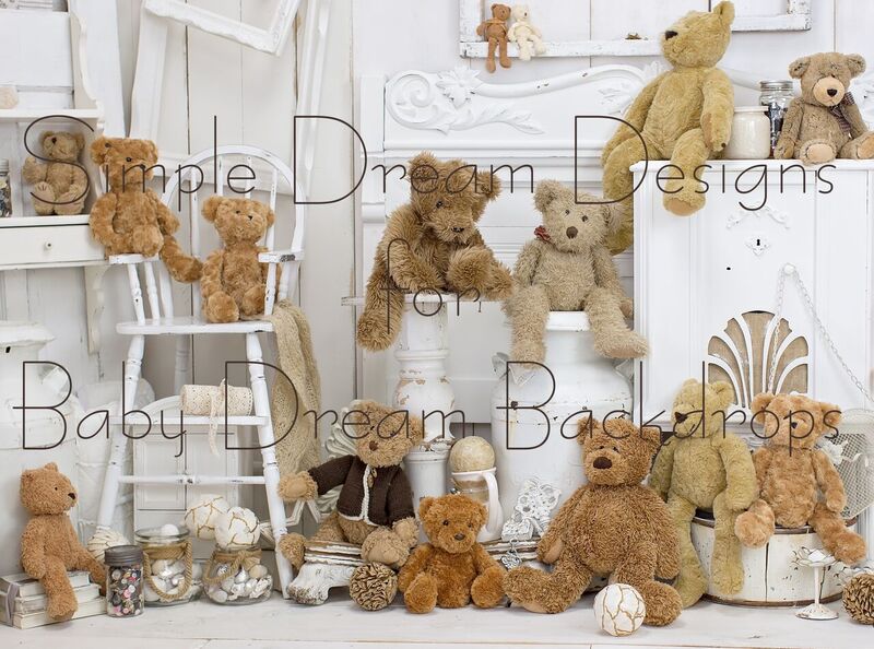 Beary Pure — Baby Dream Backdrops