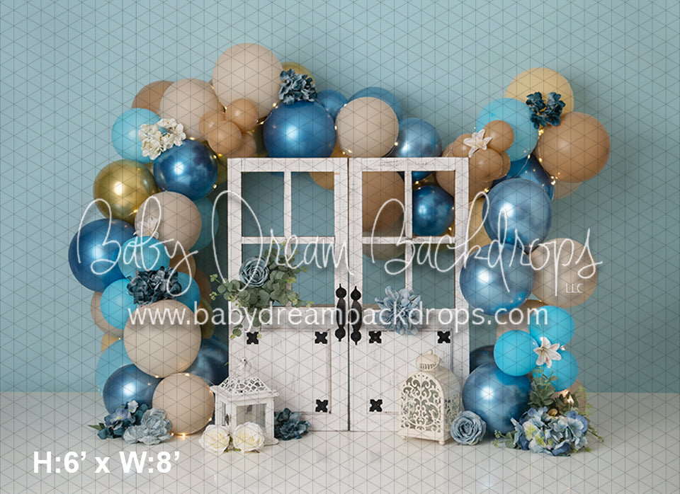 Blue Spring (BD) – Baby Dream Backdrops