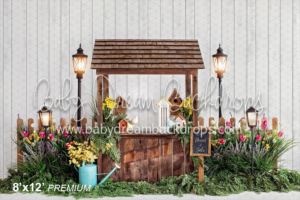 X Drop bird houses for sale – Baby Dream Backdrops
