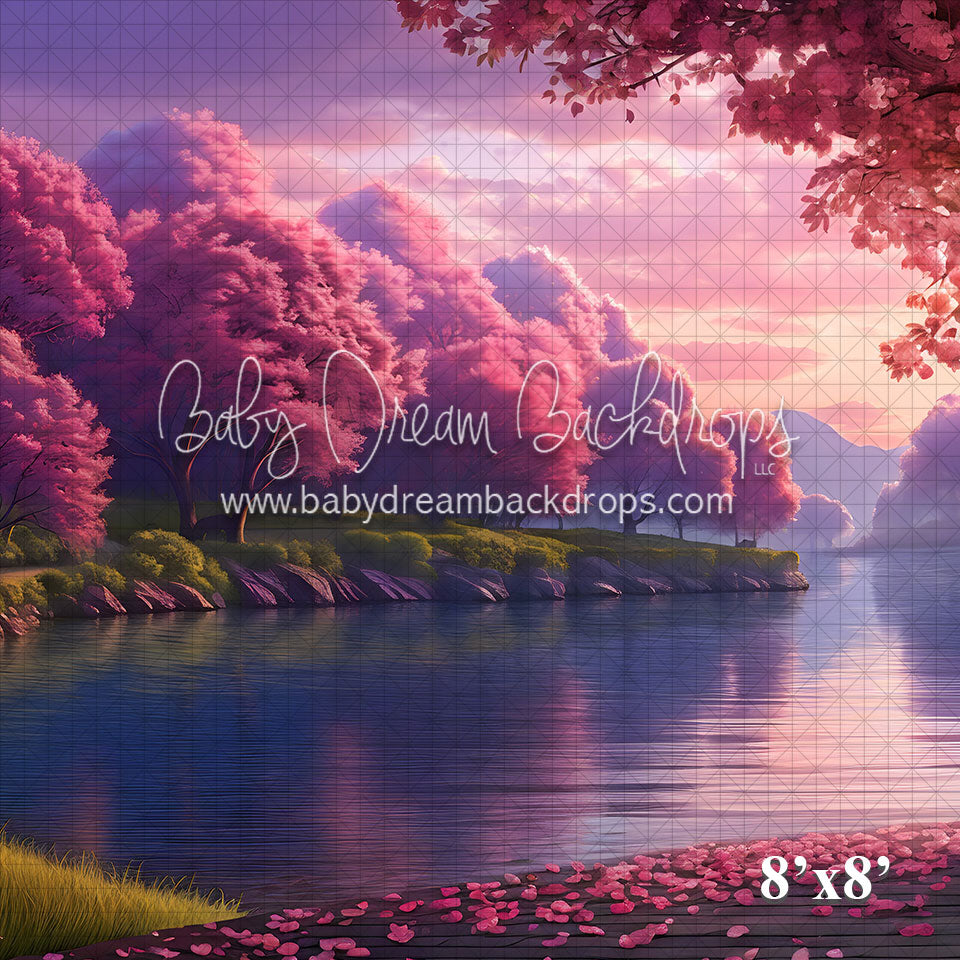 Valentine Lake View (VR) – Baby Dream Backdrops