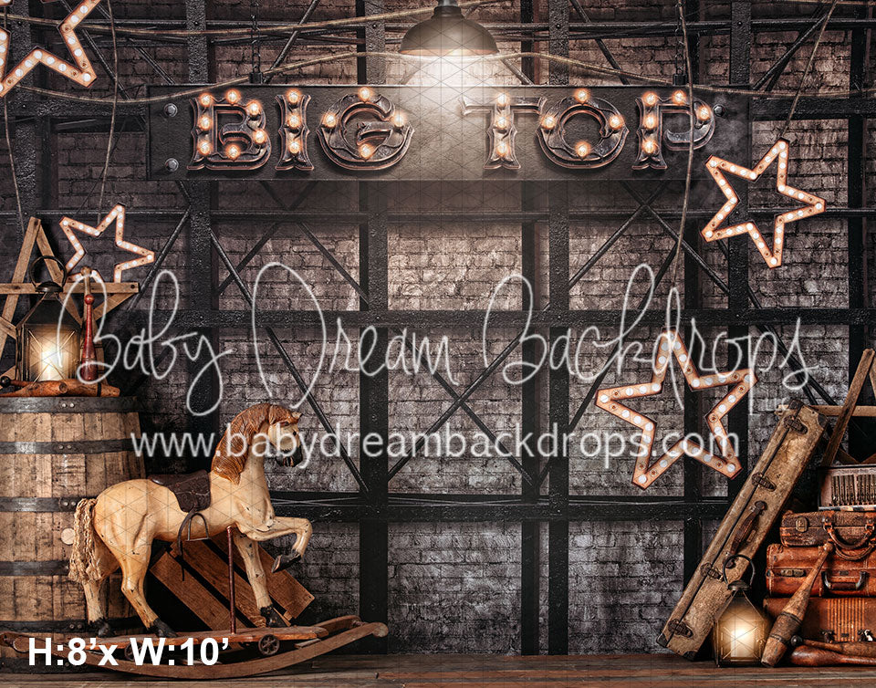 Big Top Circus – Baby Dream Backdrops