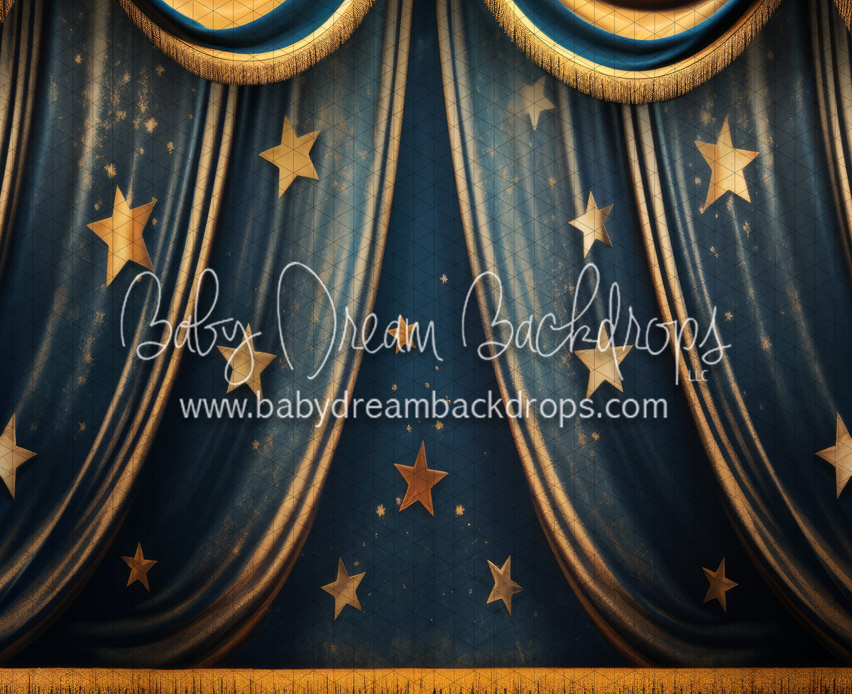 Blue Circus Opening (JA) — Baby Dream Backdrops