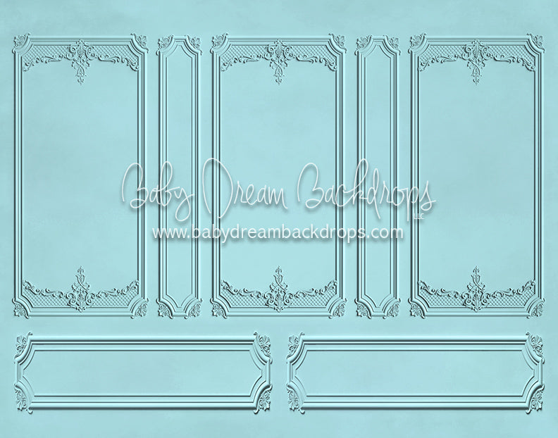 Ballroom in Blue – Baby Dream Backdrops