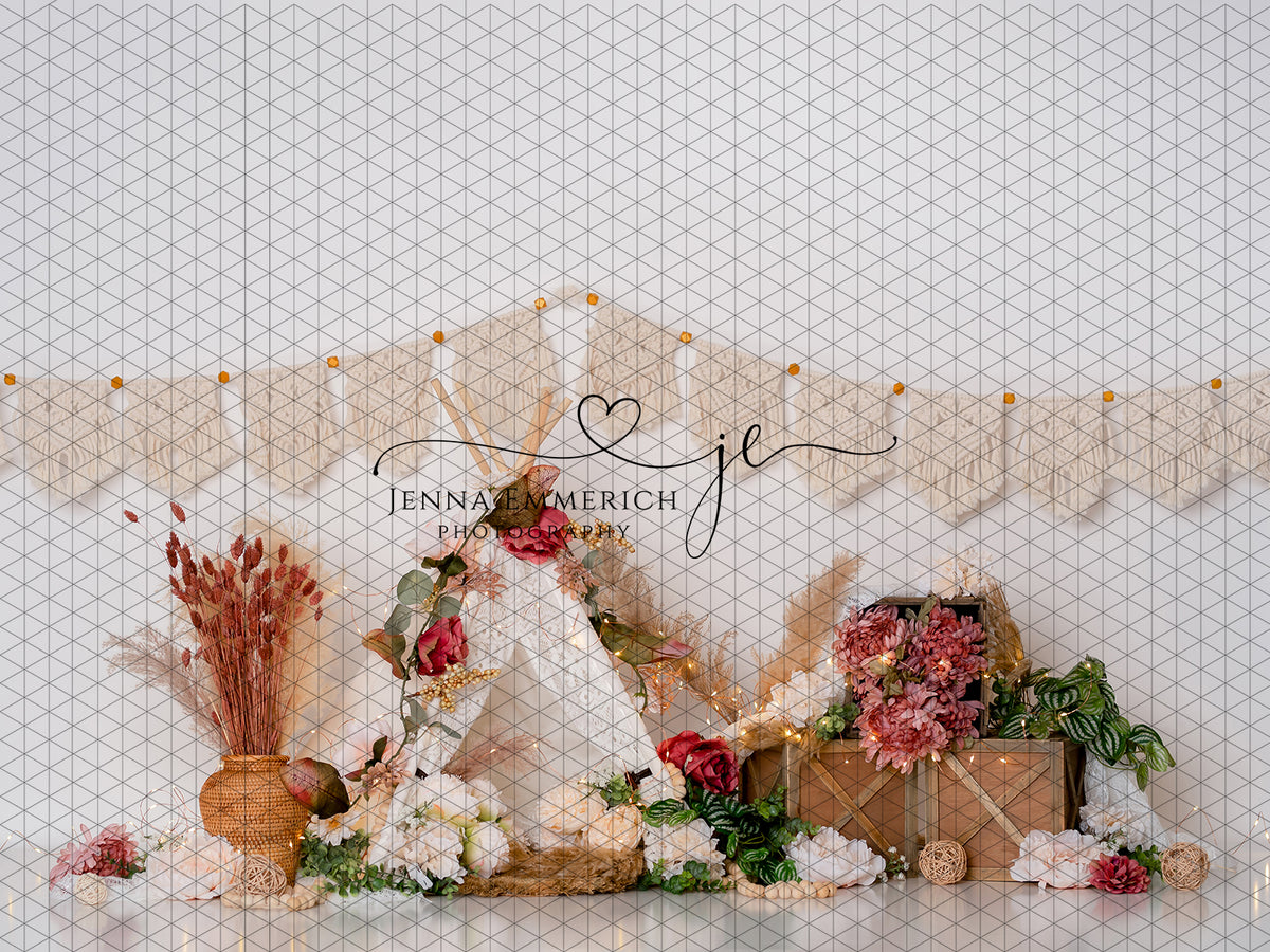 Boho Fall Florals (JE) — Baby Dream Backdrops