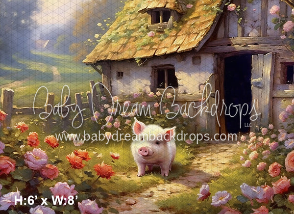 Charlotte at Grandmas Farm (VR) – Baby Dream Backdrops
