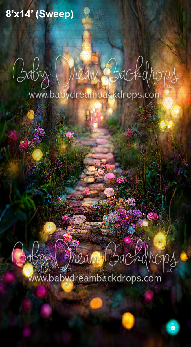 Sweeps Colorful Royal Path (SM) – Baby Dream Backdrops